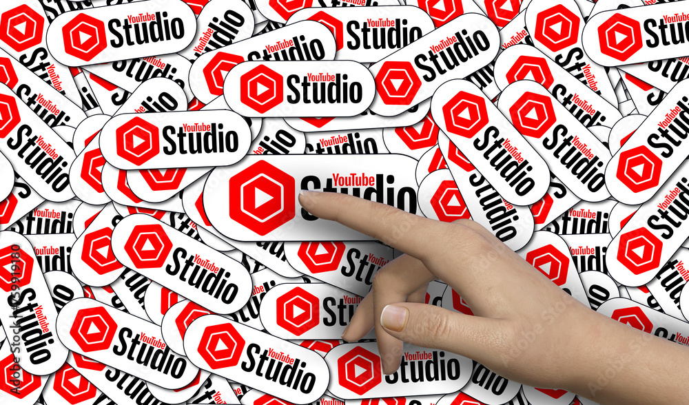 Youtube, Youtube Logo Visual Presentation - Social Media Background ...