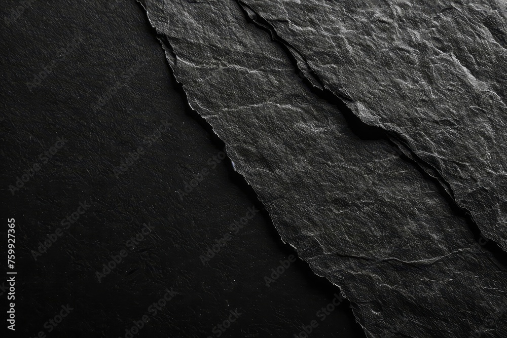 Sheet of black paper texture Offering a versatile and dramatic ...