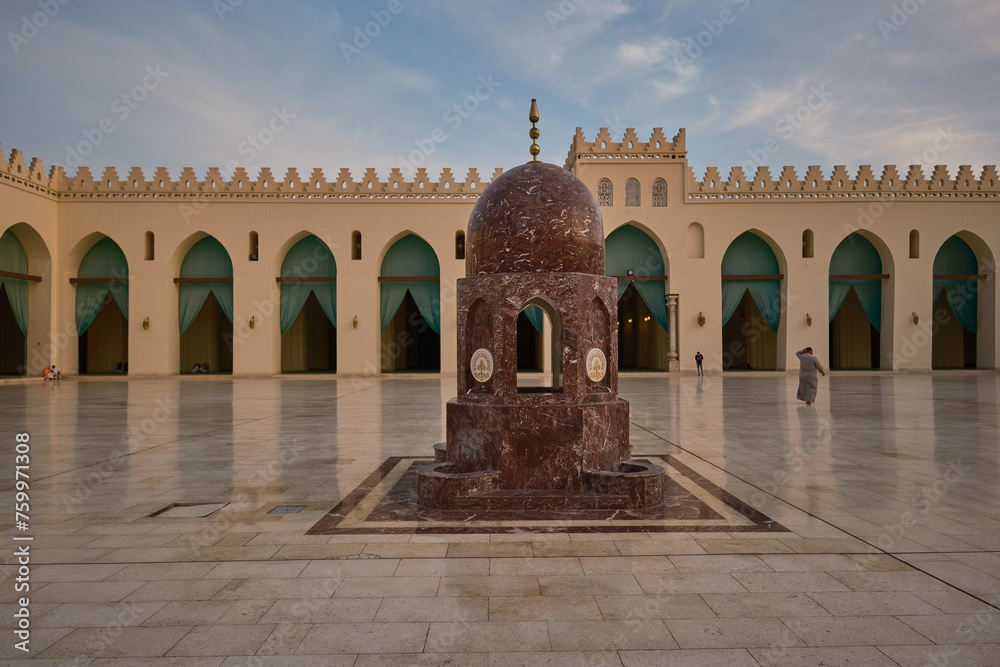 The al-Hakim Mosque, nicknamed al-Anwar, is a historic mosque in Cairo ...