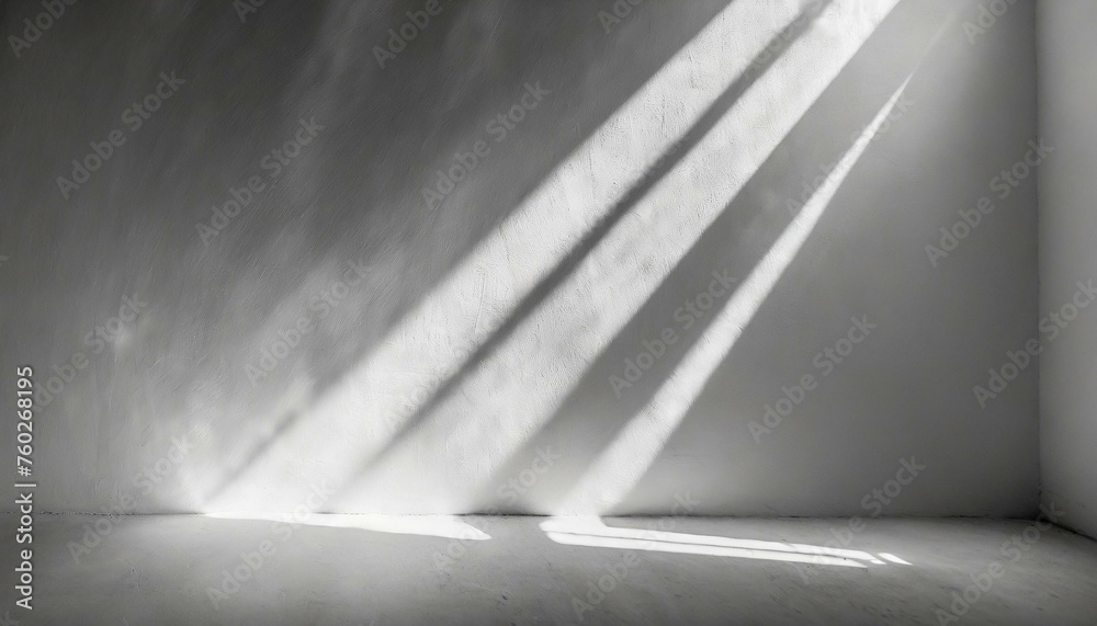 abstract 3d background, Natural light flares on white wall texture ...