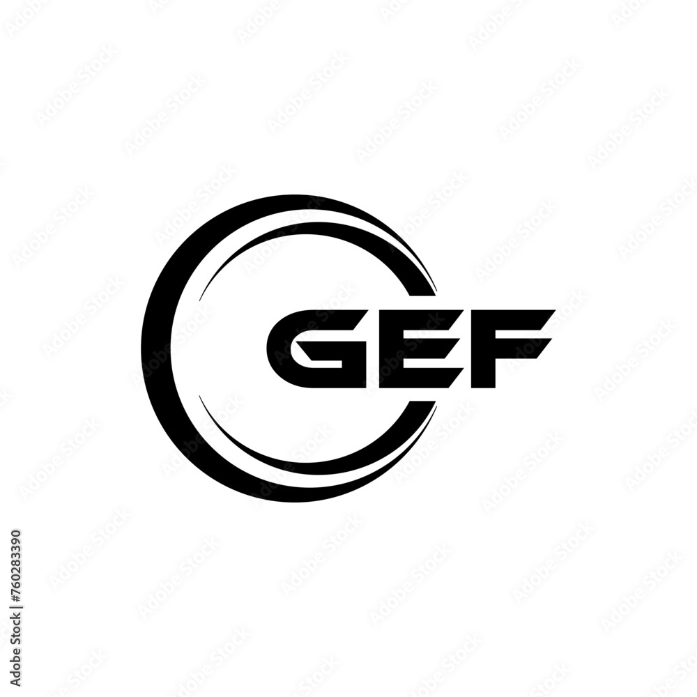 GEF Logo Design, Inspiration for a Unique Identity. Modern Elegance and ...