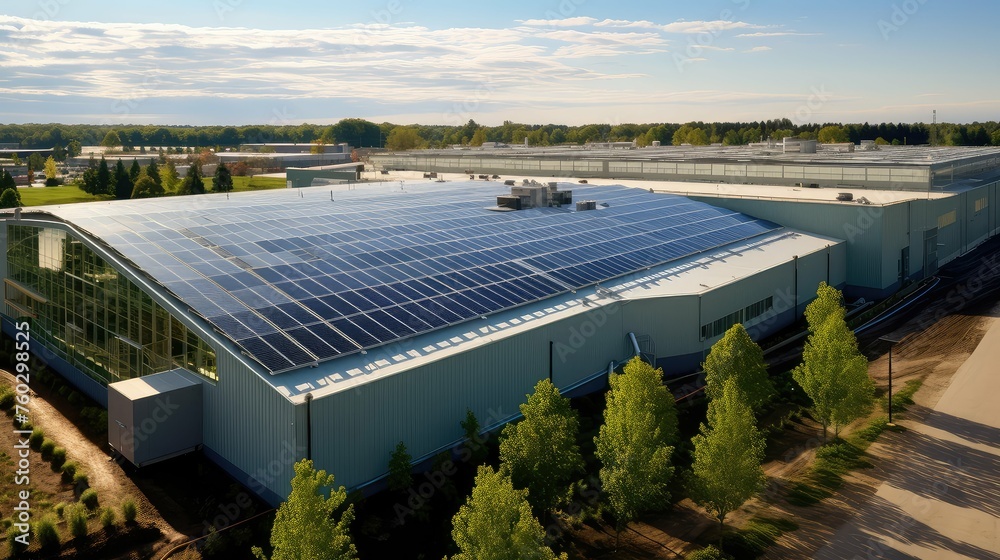 production building chemical plant illustration facility process ...