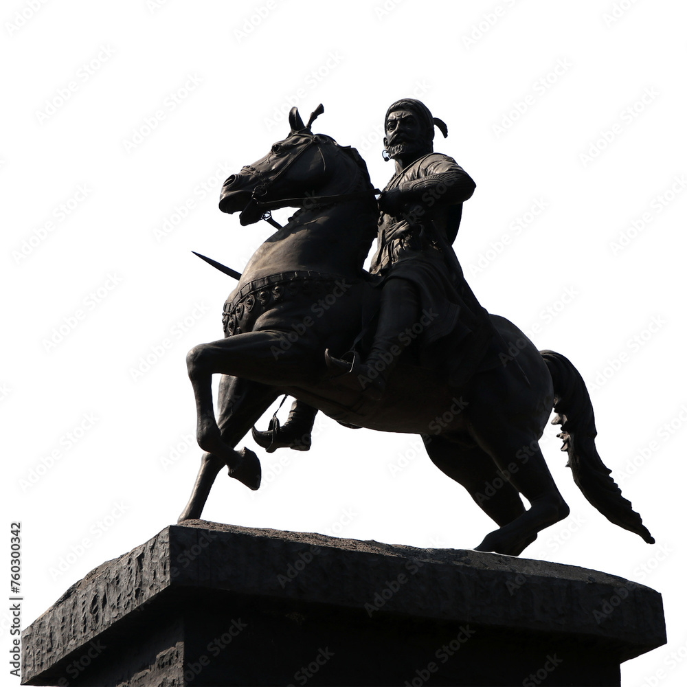 Statue of Shivaji Maharaj Stock Photo | Adobe Stock