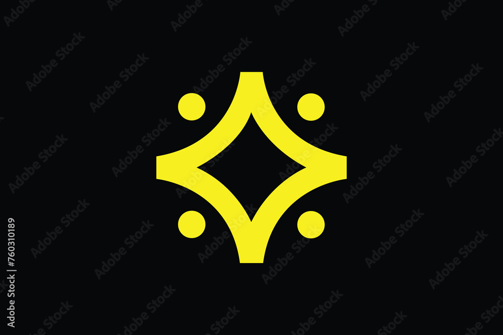 diamond logo, diamond and community logo, human logo, NGO logo ...