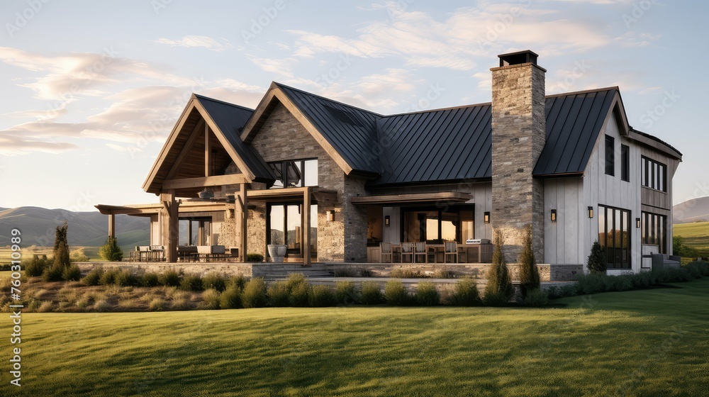 rustic building farmhouse building illustration architecture design ...