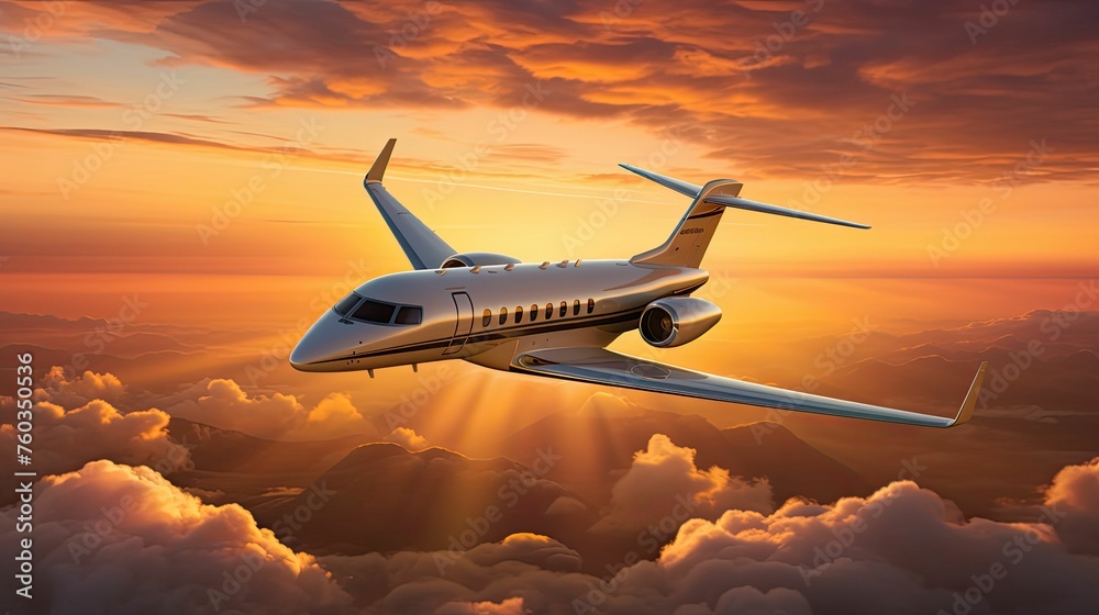 jets business aircraft manufacturing illustration aviation luxury ...