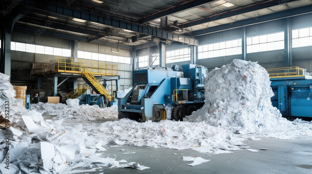 pulp industry paper mill illustration manufacturing process, wood fiber ...