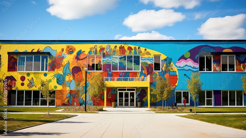 students education school building illustration teachers curriculum ...