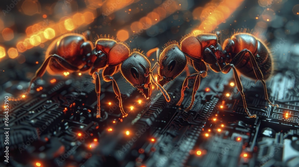 Ants show adaptability, teamwork bridging tech gap, embodying ...
