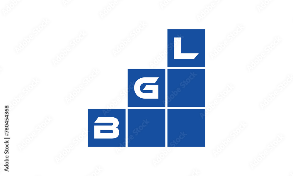 BGL initial letter financial logo design vector template. economics ...
