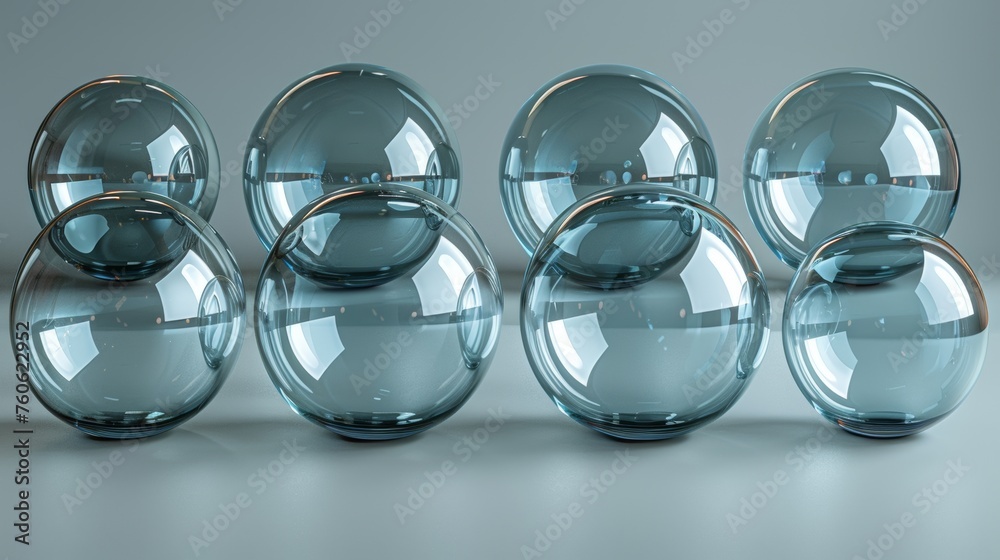 Bubble shields and protection force fields. Modern realistic set of ...