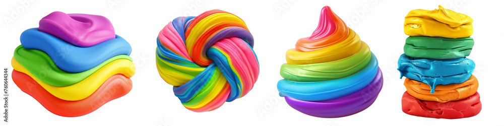 Playdough clipart collection, symbol, logos, icons isolated on ...