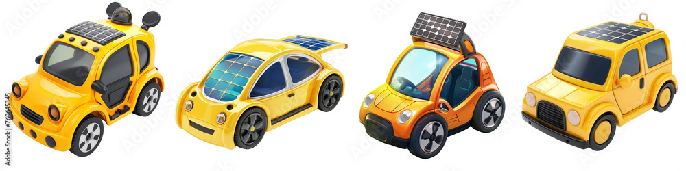 Toy Solar-Powered Car clipart collection, symbol, logos, icons isolated ...