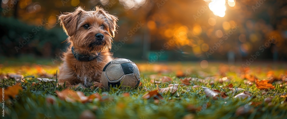 A heartwarming scene captures the bond between a dog and his owner as ...