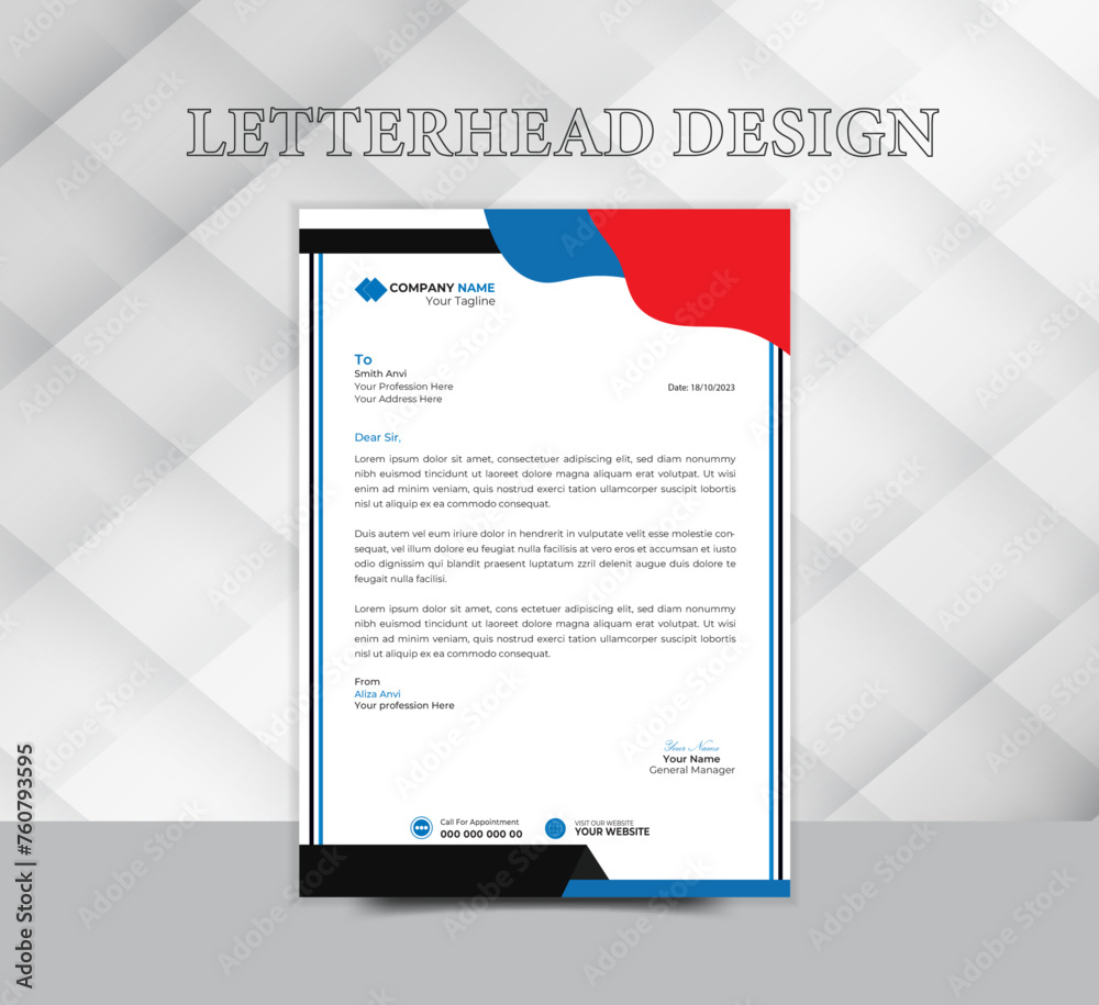 "Elevate your correspondence with the power of my letterhead design ...