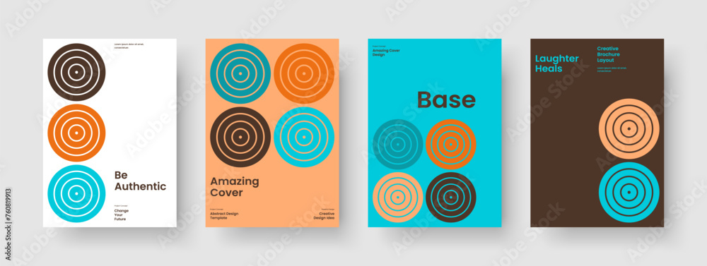 Modern Banner Design. Isolated Book Cover Layout. Abstract Poster ...