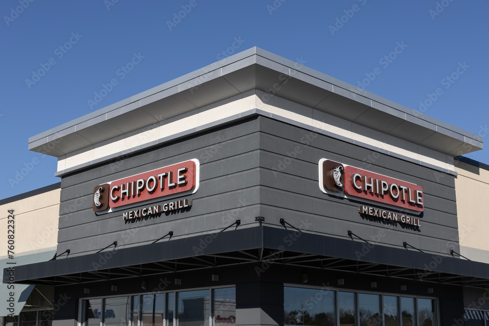 Chipotle Mexican Grill Restaurant. Chipotle is a chain of burrito and ...