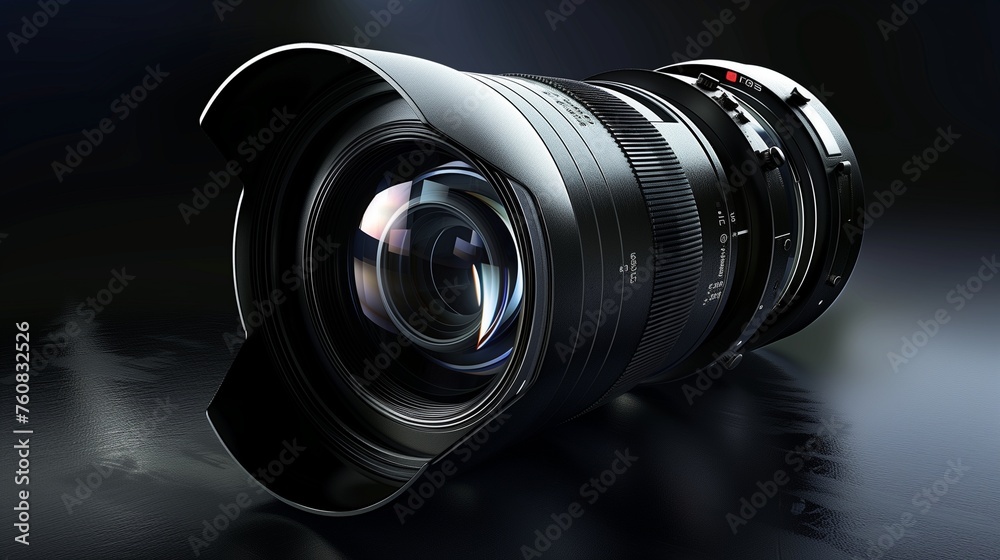 Ultra HD Capture of a Professional Video Camera Lens in Pristine ...