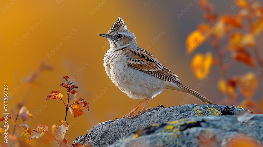 The crested lark is a species of lark distinguished from the other 81 ...