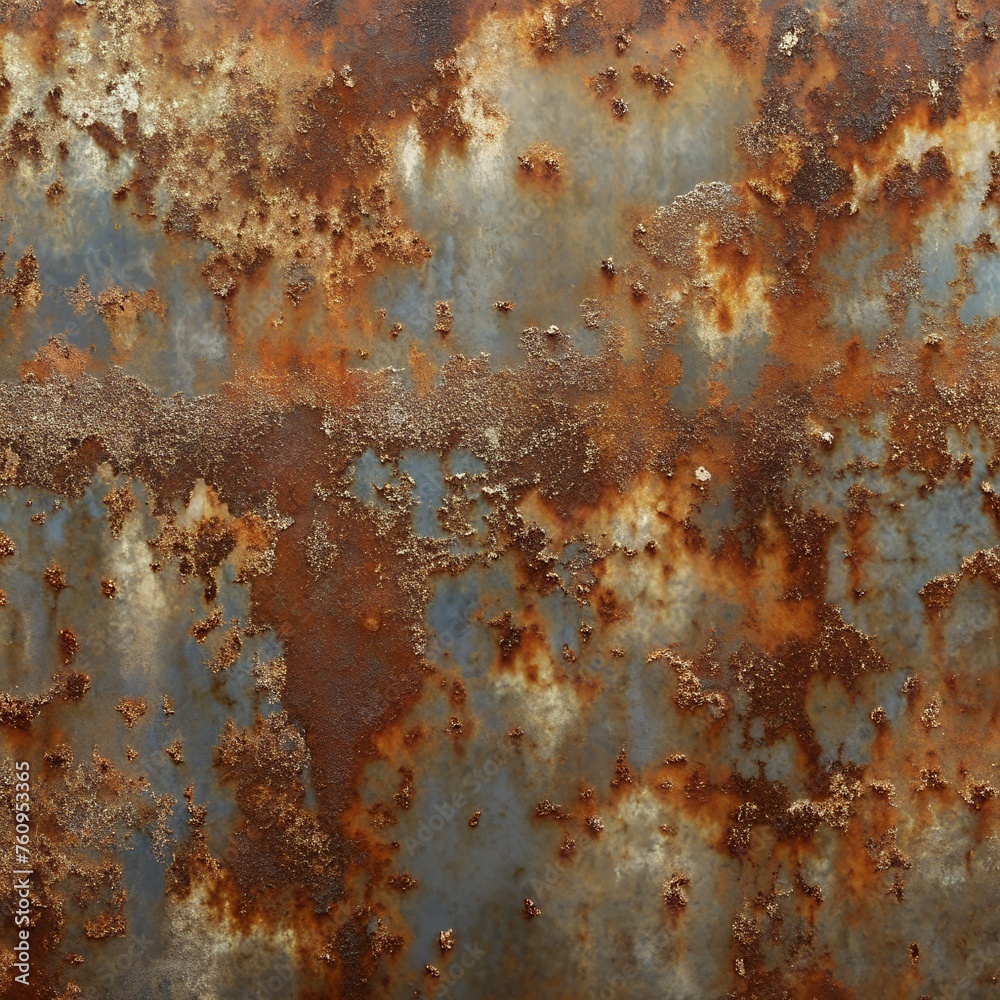 rusty metal texture background with weathered patina and rough edges ...