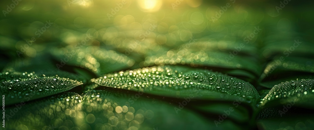 black gradation half tone pattern on green gradient background abstract ...