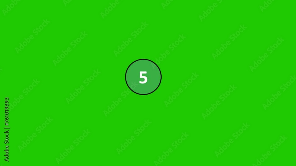Vidéo Stock Counting up green screen animation counter counting up ...