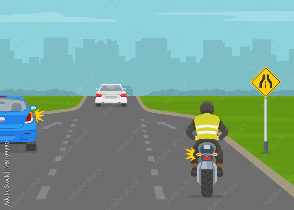 Traffic regulation tips and rules. American single-transition traffic ...