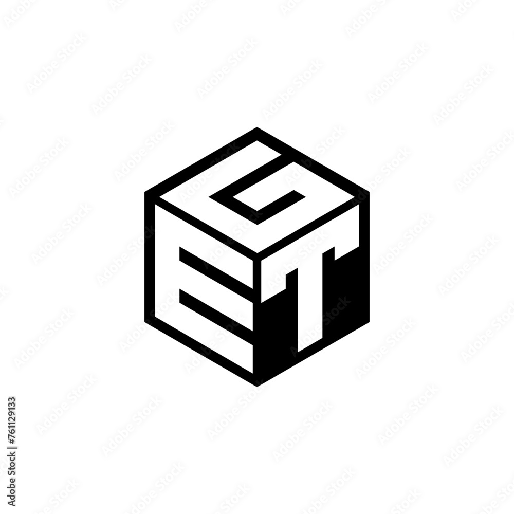 ETG letter logo design in illustration. Vector logo, calligraphy ...
