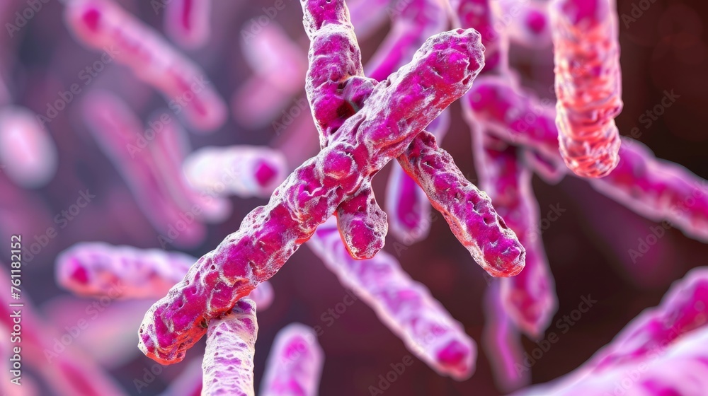 Mycobacterium tuberculosis, also known as Koch bacillus, a species of ...