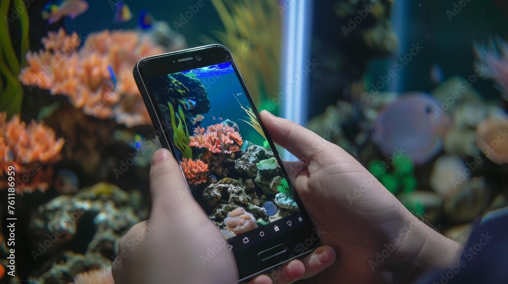 Virtual Aquarium Management Smartphone Interface for Fish Species and ...