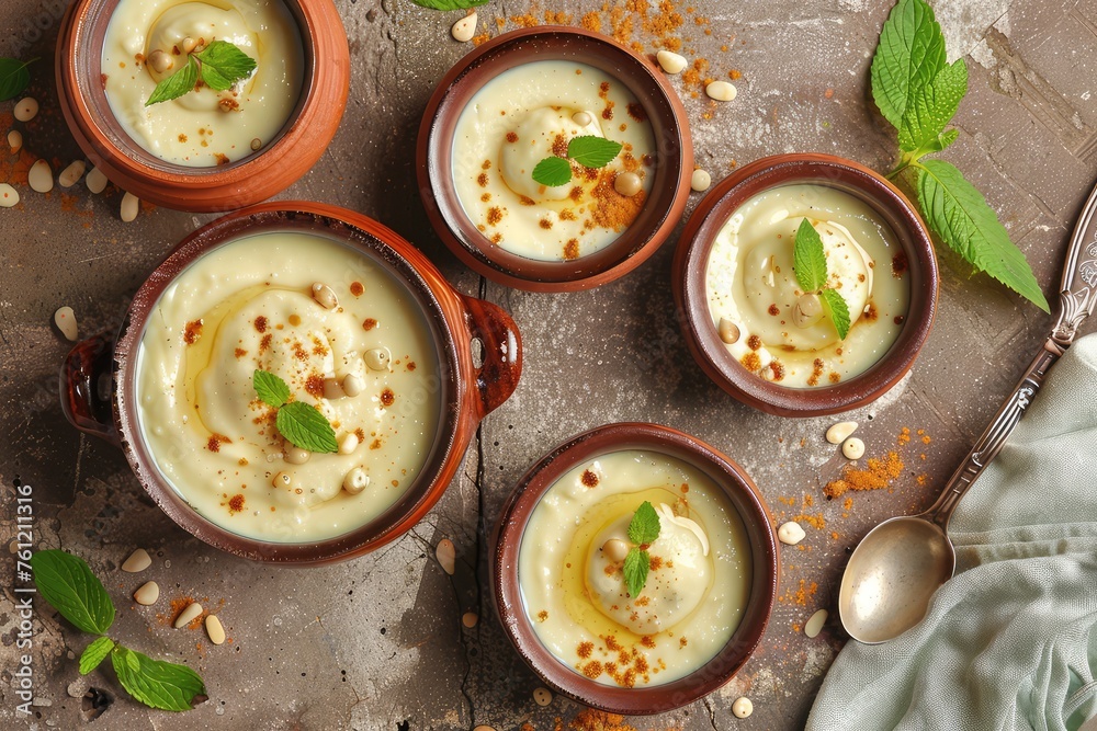 Mishti Doi, Traditional Bengali Food, Sweet Creamy Yogurt Dessert with ...
