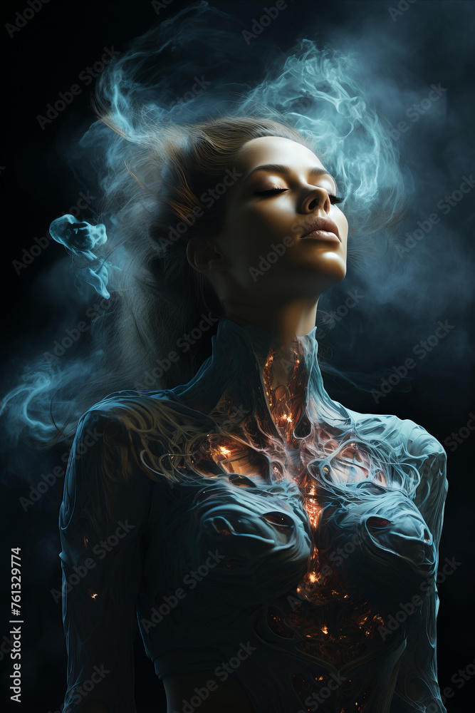 Astral Projection Scene: Imagery related to out-of-body experiences ...