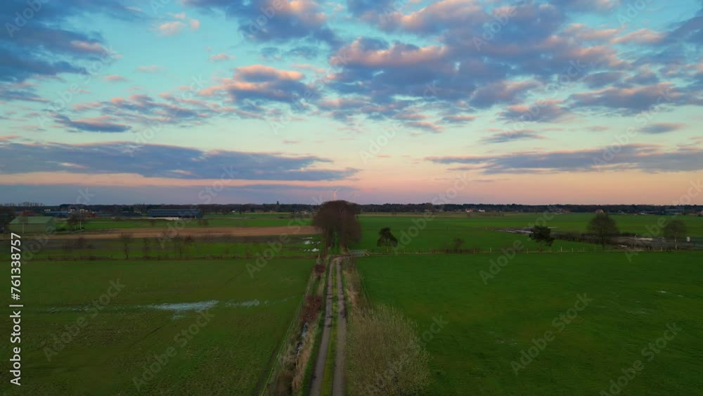 As the light fades, this drone footage captures the ethereal quality of ...