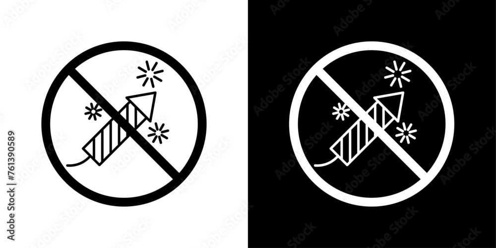 Fireworks and Firecracker Prohibition. Celebration Explosives Ban ...