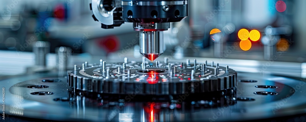 Engineering Metrology, A probe from a coordinate measurement machine ...