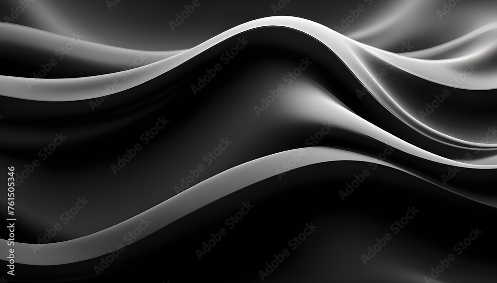 Black textures wallpaper. Abstract 4k background silk, smooth, waves ...