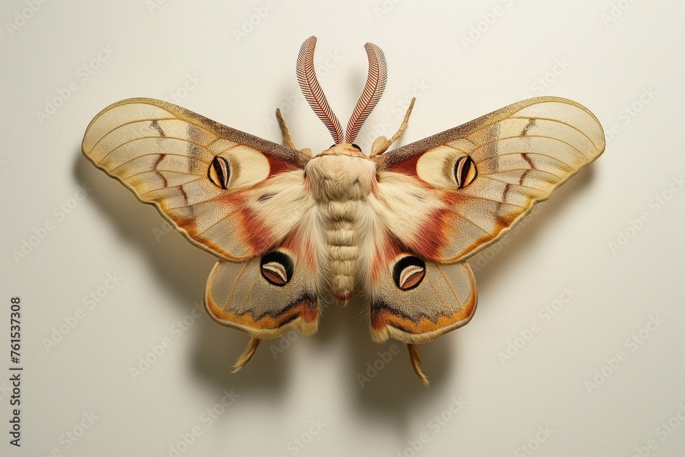 Silk cocoon the commercially bred caterpillar of the domesticated ...
