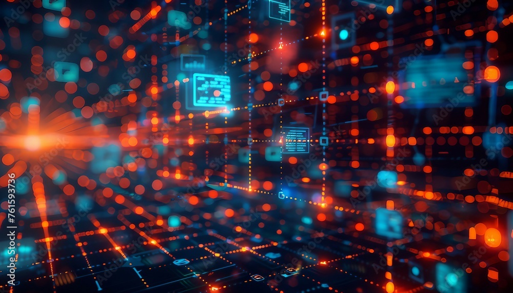 Version Control and Revision History Tracking, the concept of digital data organization with an ...