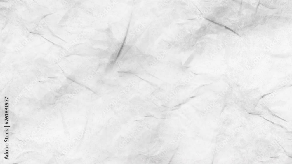 Stop motion animated paper texture background. Crumpled White Paper ...