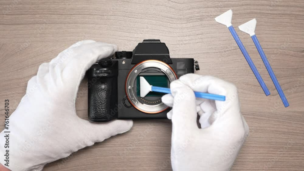 Removing sensor dust from a modern digital mirrorless full frame camera ...