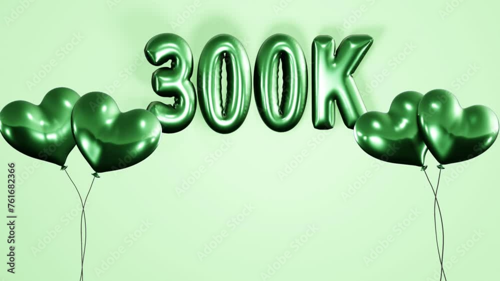 300k, 300000 social media subscribers, followers , likes celebration ...
