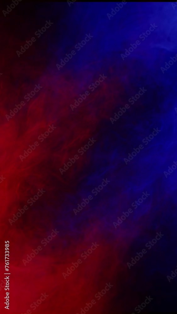 Vertical Rising and Falling Smoke Blue Red 4K Loop features red smoke ...