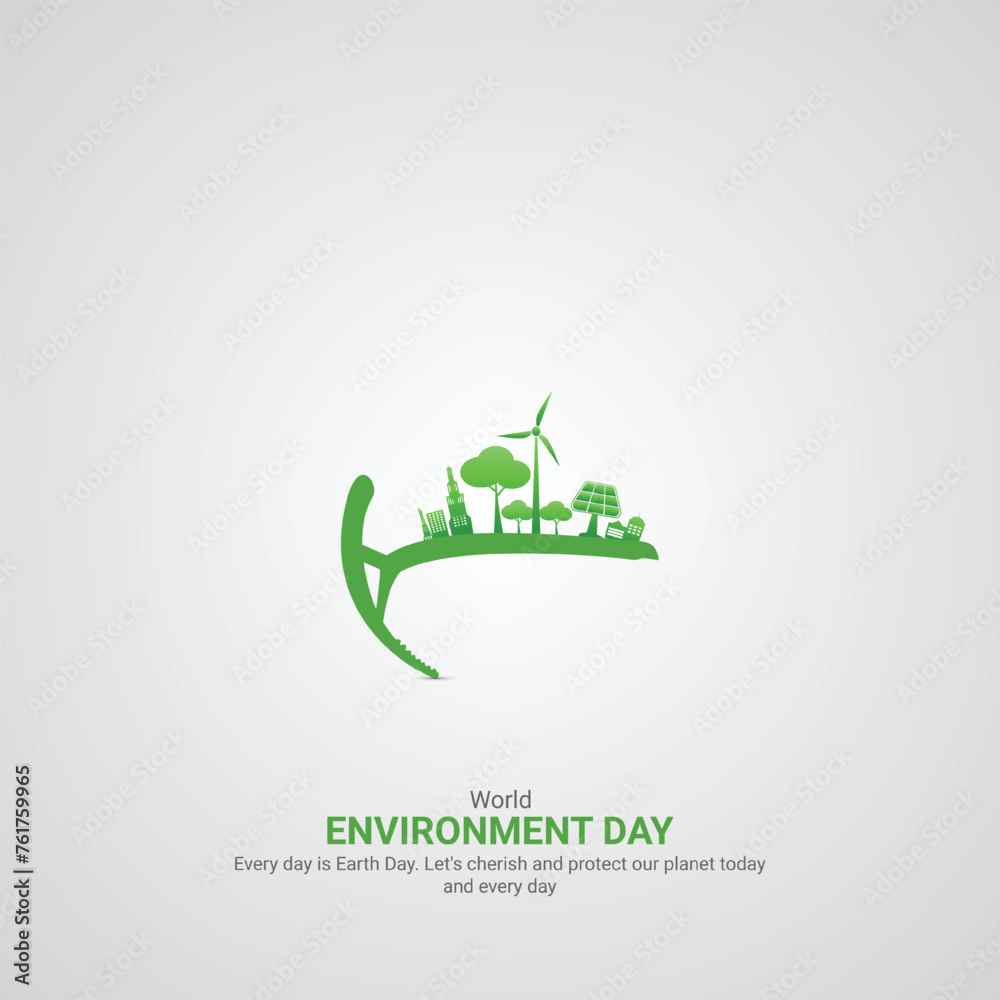 World environment day. World environment day creative ads. June 5 ...