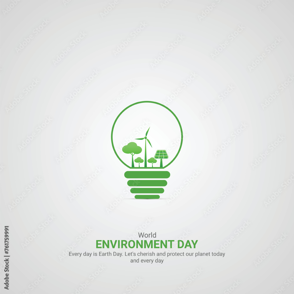 World environment day. World environment day creative ads. June 5 ...