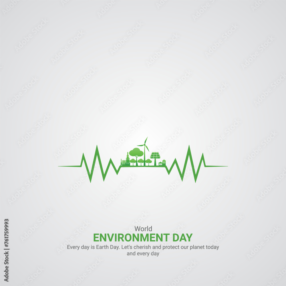 World environment day. World environment day creative ads. June 5 ...