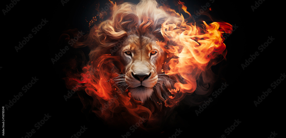 Apocalyptic Blaze: The Fiery Image of the Lion of Judah and the Second ...