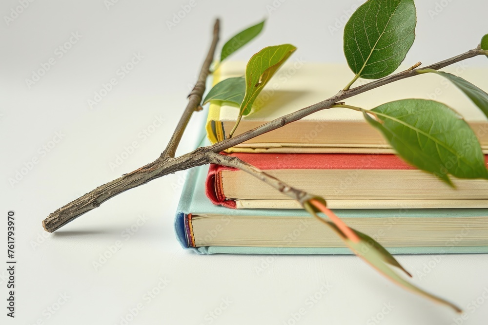 Dainty Bookmarks with Artistic Tree Branches on Light Background for ...
