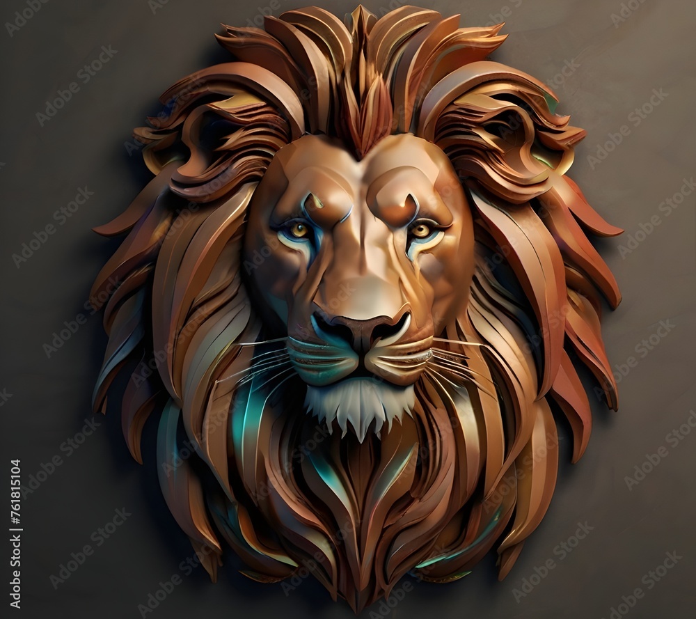 lion illustration, lion head vector, lion head logo, lion logo, lion ...