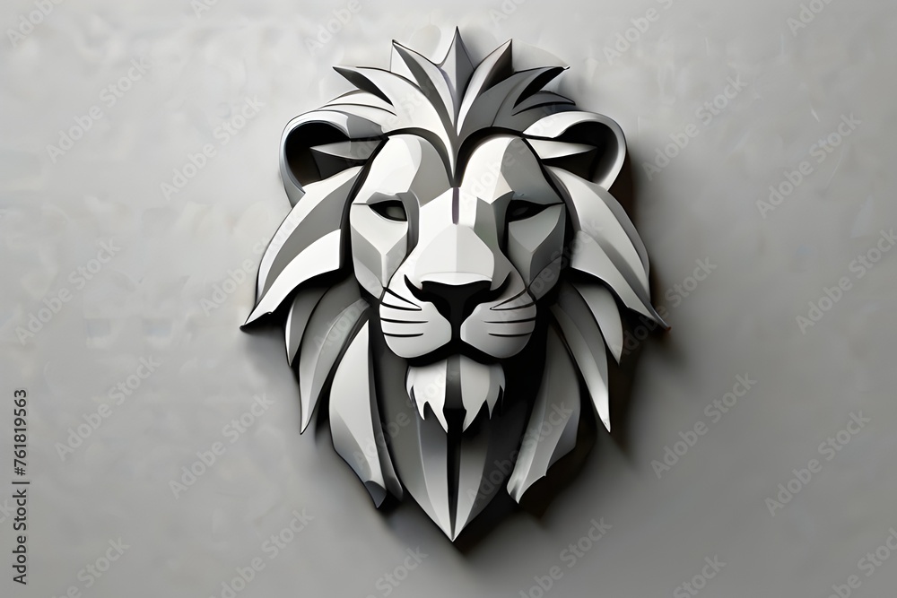 lion illustration, lion head vector, lion head logo, lion logo, lion ...