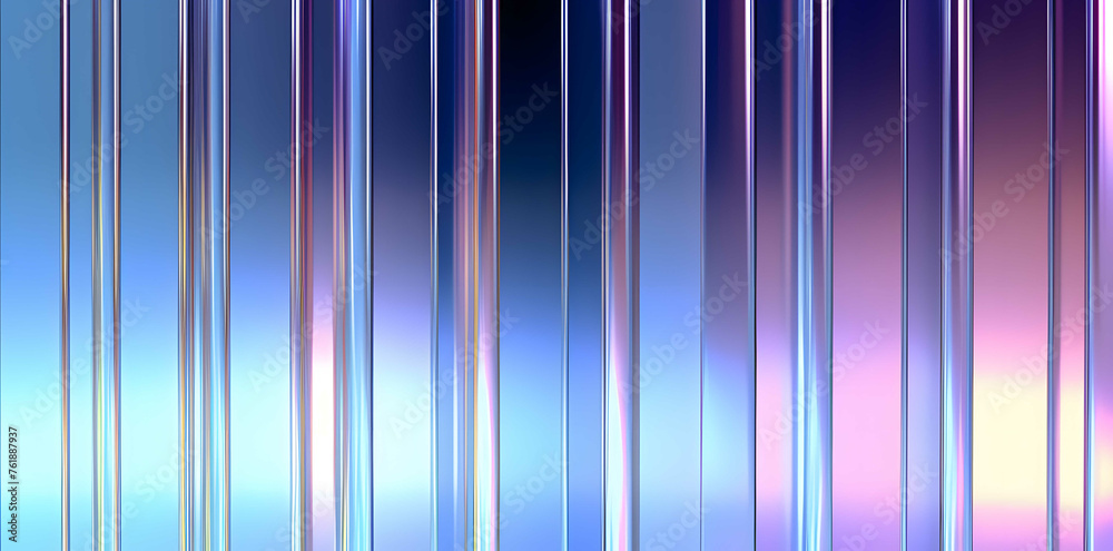 Seamless corrugated ribbed privacy glass transparent overlay refraction ...